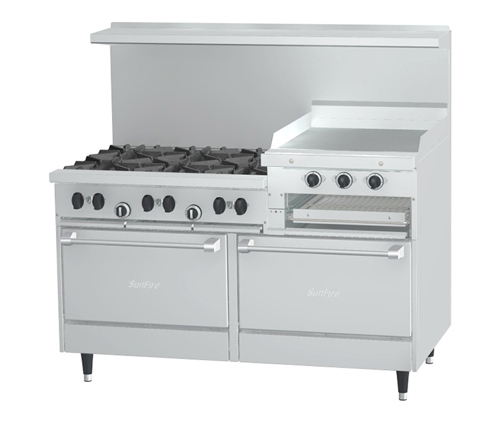 Garland Canada - SunFire X Series 60” Wide Restaurant Ranges