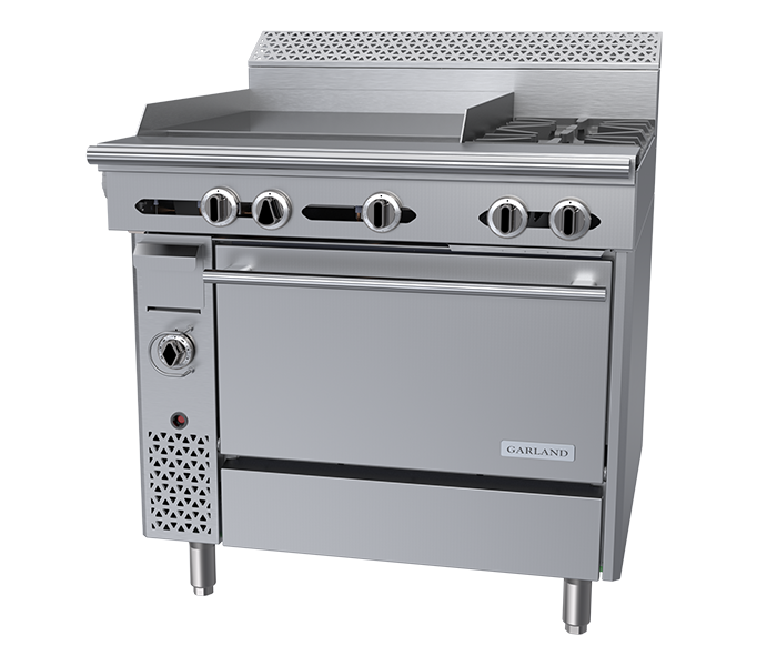 Garland Canada - C36-2-1 Garland Cuisine 36" Combination Griddle/Open ...
